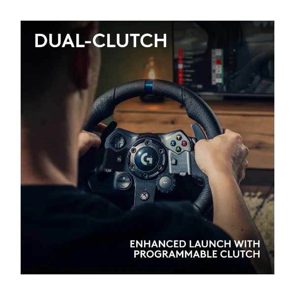 Logitech G923 rattiohjain ja polkimet Xbox - Power.fi