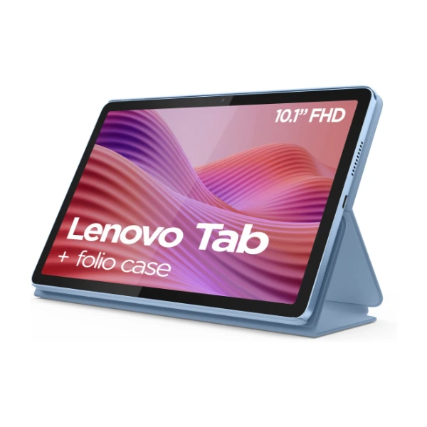 Lenovo Tab 10,1" (inkl. folio cover) Wi-Fi 128 GB tablet, Polar Blue ...