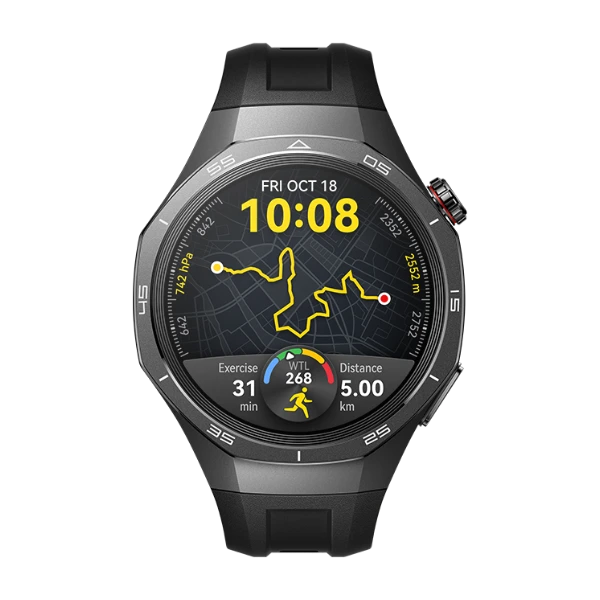 HUAWEI WATCH GT 5 Pro 46 mm älykello, musta - Power.fi