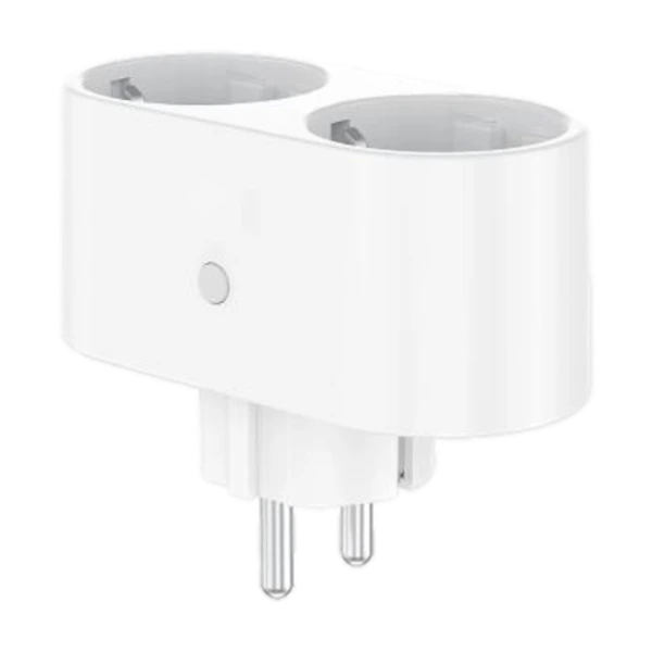 Conecto WiFi smartstik 16A dobbelt Stik em - POWER.dk