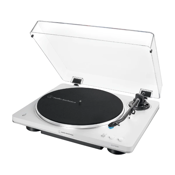 Audio-Technica AT-LP70XBTWS skivspelare, vit - Power.se
