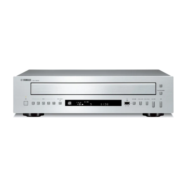 Yamaha CD-C603 CD-spelare, silver - Power.se