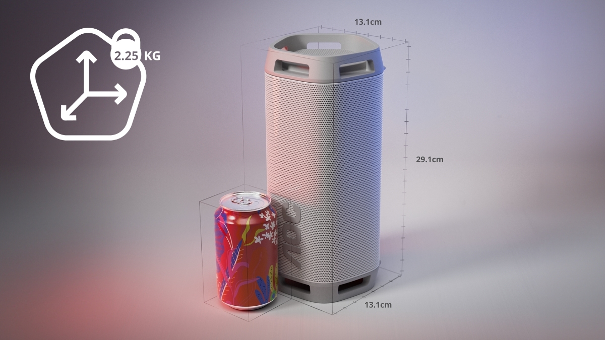 AOC O2 AS700U/00 Bluetooth-kaiutin, sininen - Power.fi