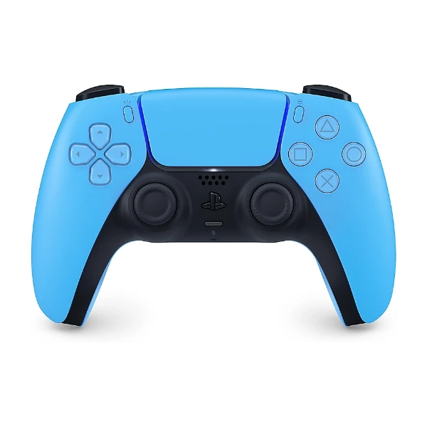 PlayStation 5 trådløs Dualsense V2 controller, Starlight blue - POWER.dk