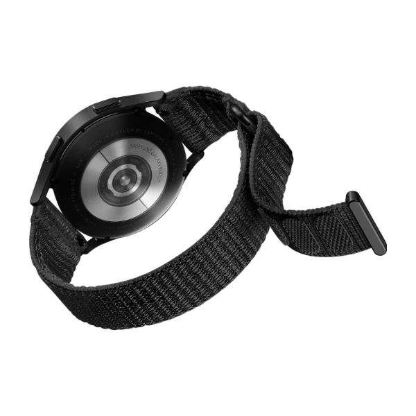 Triacle Classic Band Nylon Universal 22 mm, svart - Power.no