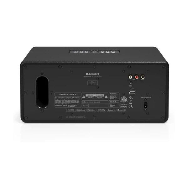 Audio Pro D2 W Multiroom aktiv högtalare, svart - Power.se