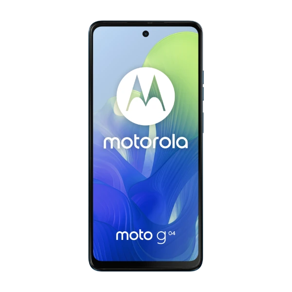 Motorola moto g04 64 Gt älypuhelin, Satin Blue - Power.fi