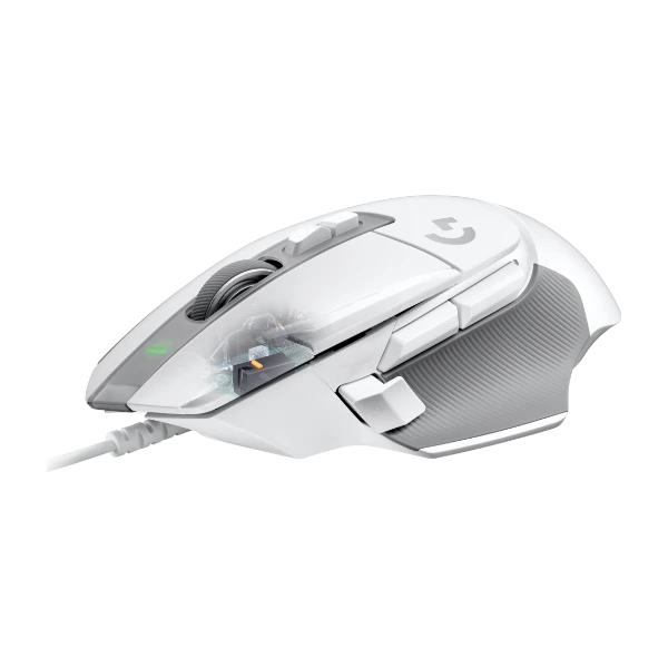 Logitech G502 X gaming mus, hvid - POWER.dk