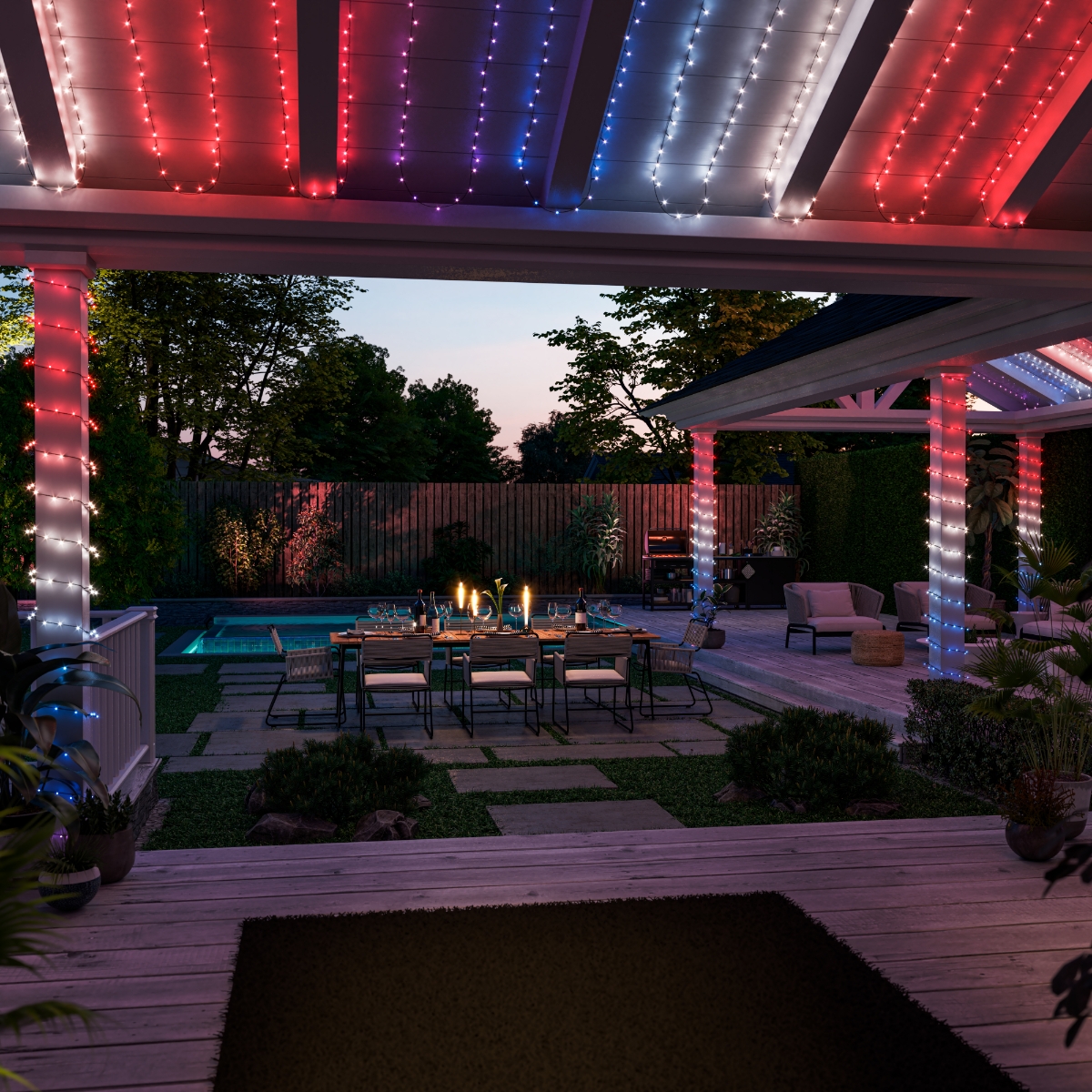 Philips Hue Festavia valosarja 250 LED - Power.fi