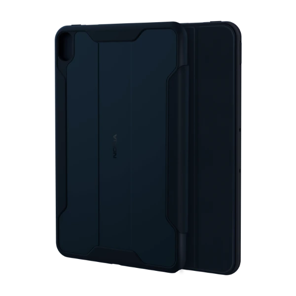 Nokia T20 Rugged Flip Cover fodral, blå - Power.se