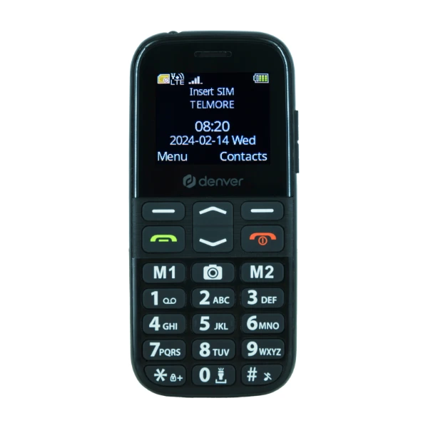 Denver BAS-18600L 4G mobiltelefon - Power.se