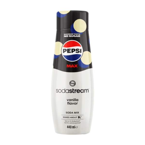SodaStream Pepsi Max Vanilla 440 ml - Power.no