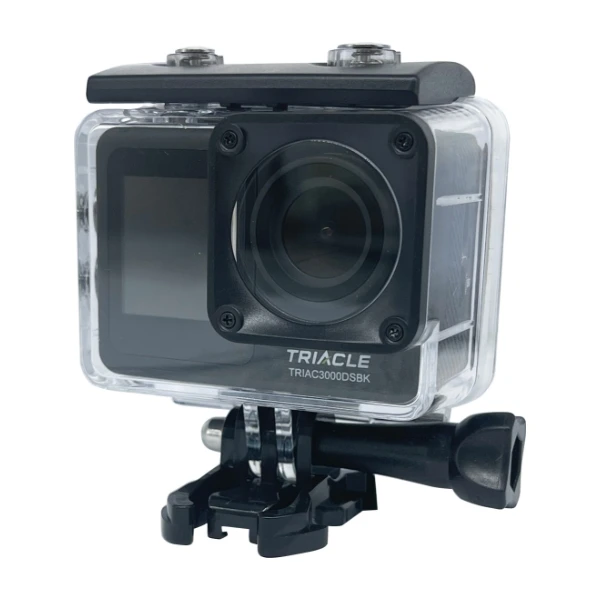 Triacle Unikat 3000Ds actionkamera 4K, svart - Power.no