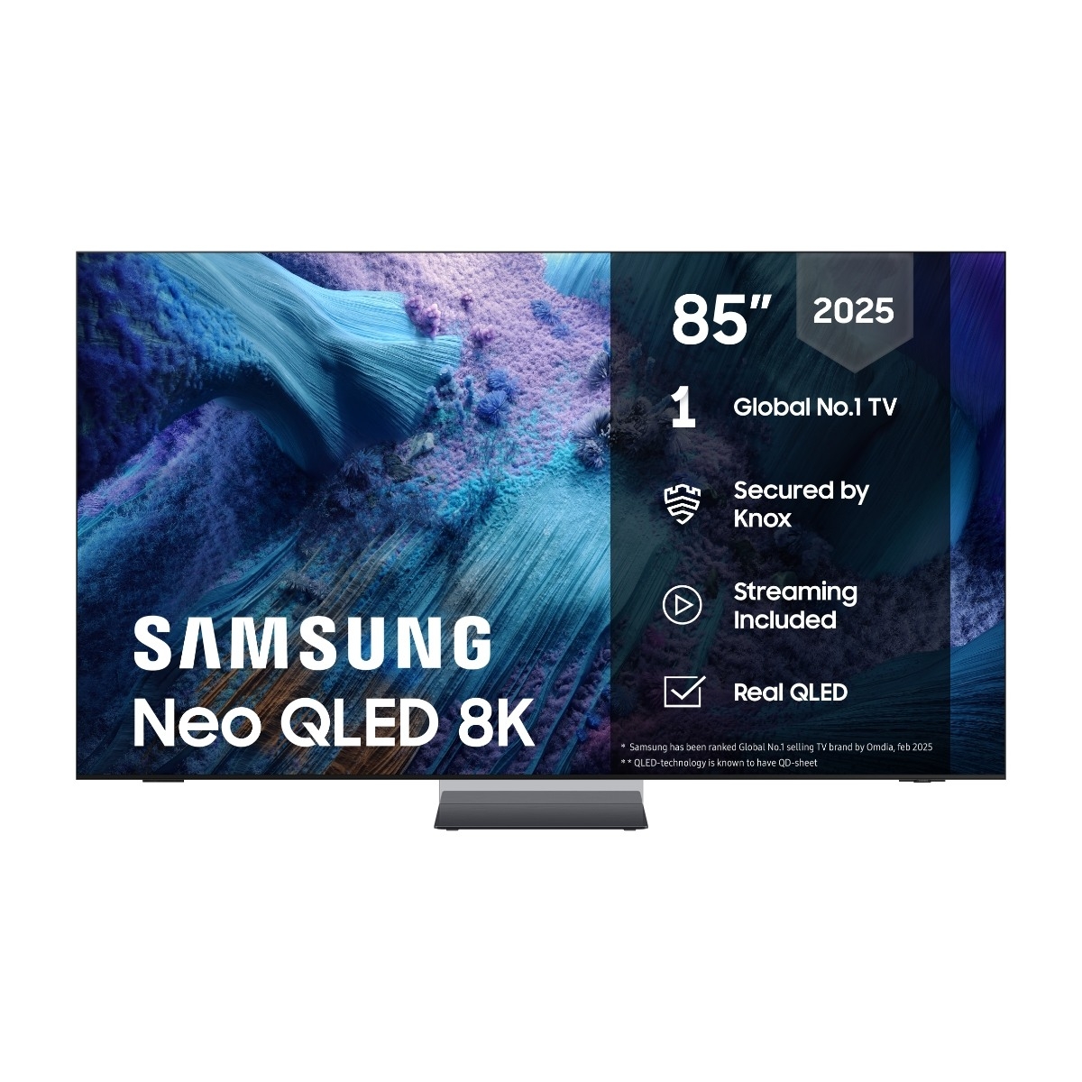 Samsung 85" QN990F Neo QLED 8K Mini LED Smart TV (2025) - Power.fi