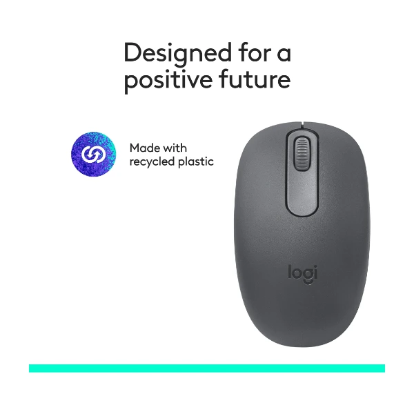 Logitech M196 langaton Bluetooth-hiiri, grafiitinharmaa - Power.fi