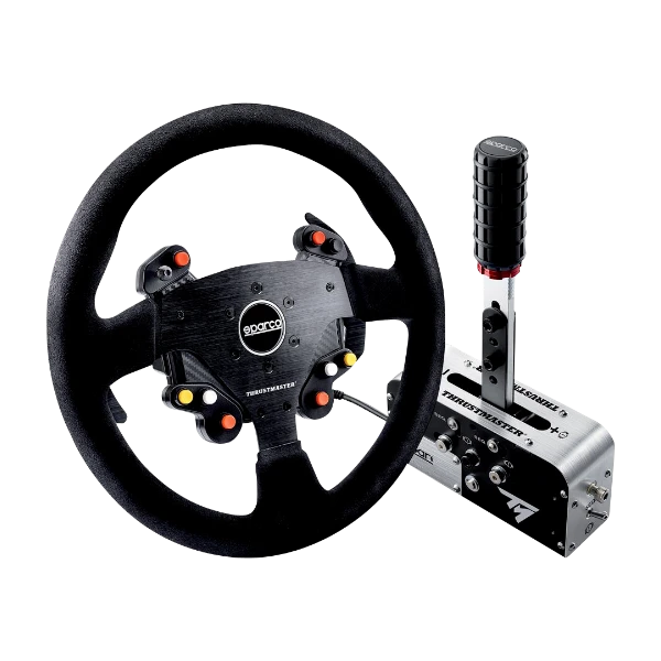 THRUSTMASTER RALLY RACE GEAR SPARCO MOD -YHTEISPAKKAUS - Power.fi