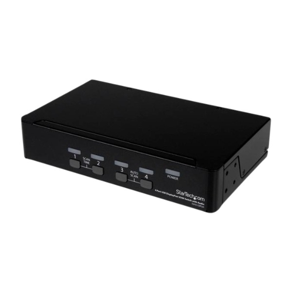 StarTech.com SV431DPUA Kvm-kytkin, musta - Power.fi