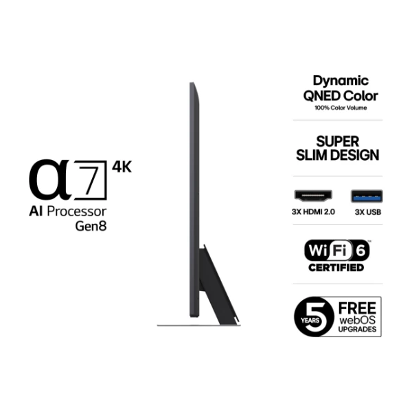 LG 55" 4K QNED TV 55QNED81A6A - POWER.dk