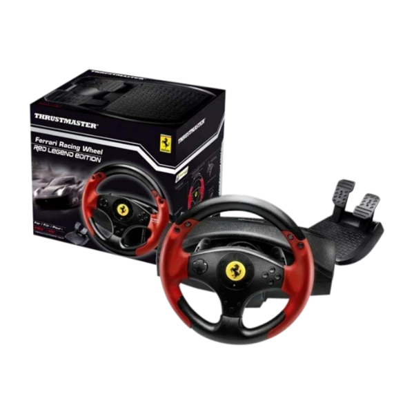 THRUSTMASTER FERRARI RACING WHEEL RED LEGEND EDITION - POWER.dk