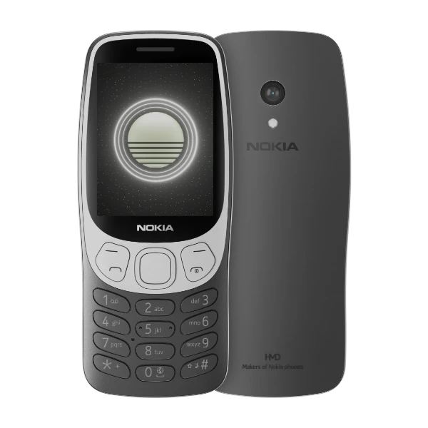 Nokia 3210 4G -matkapuhelin, Grunge Black - Power.fi