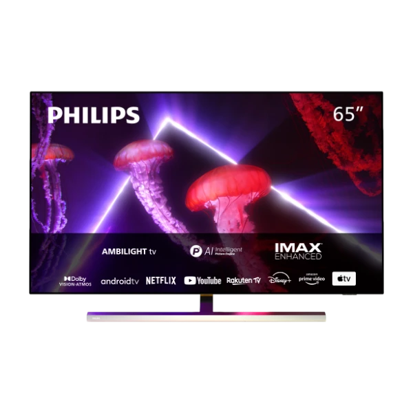 Philips 65" 4K UHD OLED Android TV 65OLED807 - Power.no