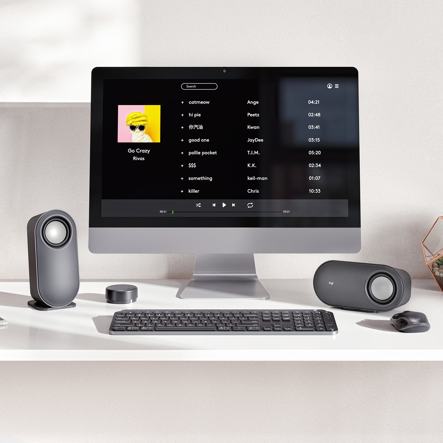 Logitech Z407 Bluetooth-högtalare, svart - Power.se