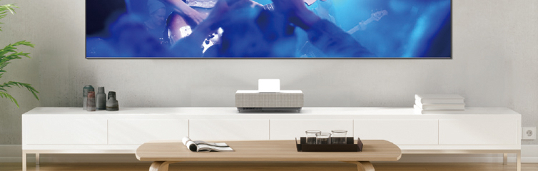 EPSON EH-LS500W UST-PROJEKTOR MED ANDROID TV, HVIT - Power.no