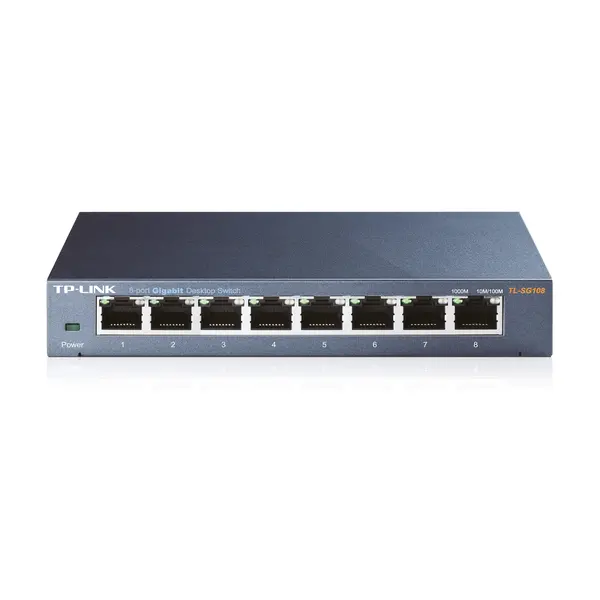 TP-Link 8 Port Gigabit switch - Power.se