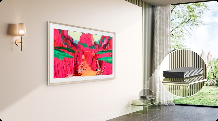 Samsung 65" The Frame Pro LS03FW Neo QLED 4K Edge Mini LED Smart TV ...