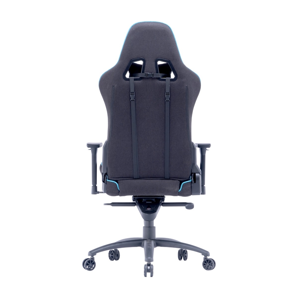 CEPTER ROGUE FABRIC GAMING CHAIR - BLACK & DARK BLUE - CEPTER
