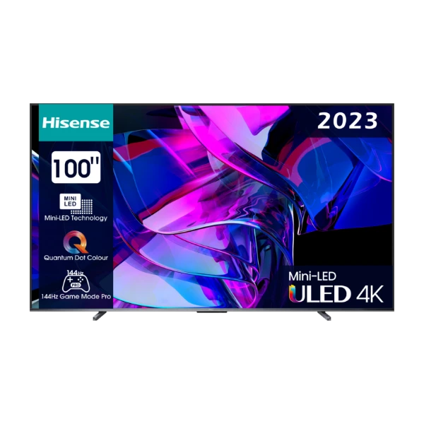 Hisense 100" 4K UHD Mini-LED TV 100U7KQ - Power.no