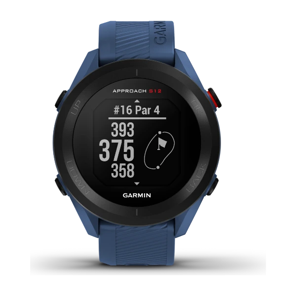Garmin Approach S12 2022 GPS Golfur, blåt - Power.dk
