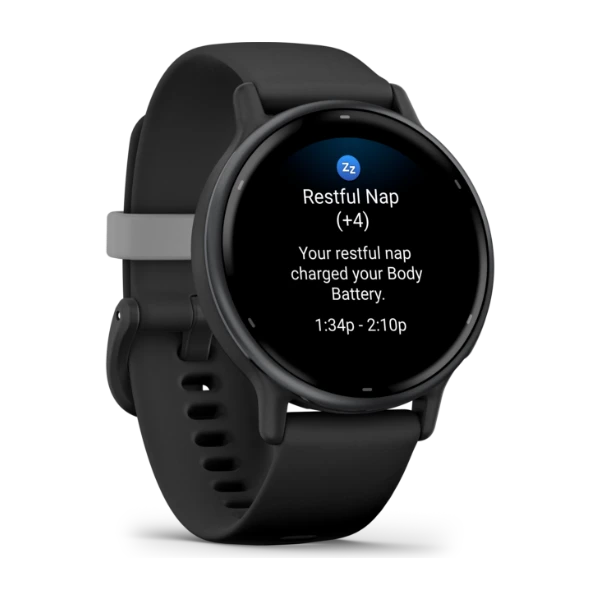 Garmin Vivoactive 5 smartwatch, black Slate AMOLED - POWER.dk