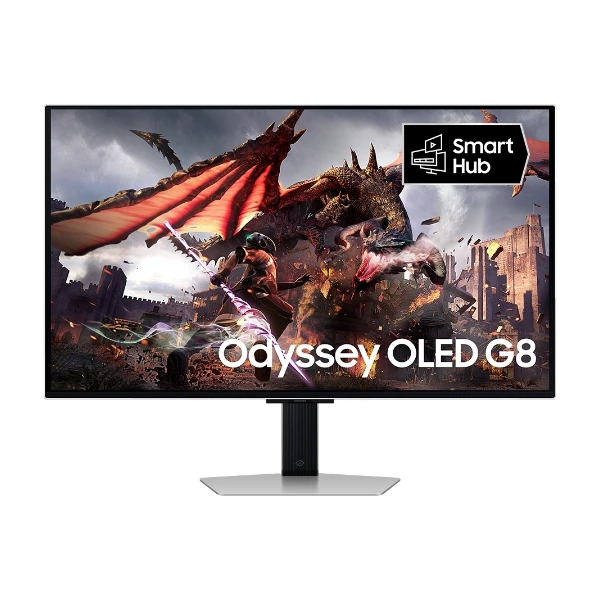 Samsung Odyssey OLED G8 S32DG802 32" 4K UHD gamingskærm - POWER.dk