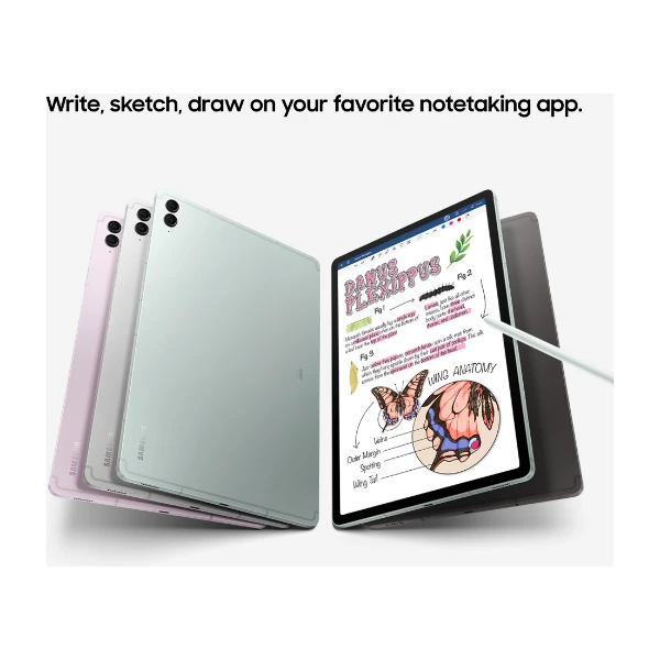 Samsung Galaxy Tab S9 FE+ WiFi 128 GB, gray - POWER.dk