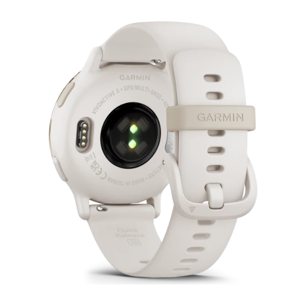 Garmin Vivoactive 5 smartwatch, cream, gold Ivory AMOLED - Power.se