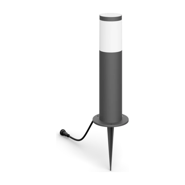 Philips Gardenlink 12V Utrecht LED-sokkel-Lys 6W 2700K, antrasitt ...