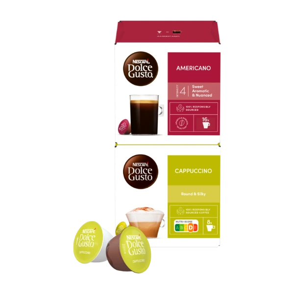 Dolce Gusto Genio S Coffeshop bundle, grå - POWER.dk