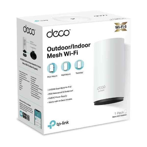 TP-Link Deco X50 mesh WiFi 6 router - POWER.dk
