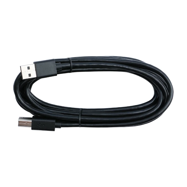 Eletra USB 2.0 Am - BM 3M kaapeli, musta - Power.fi