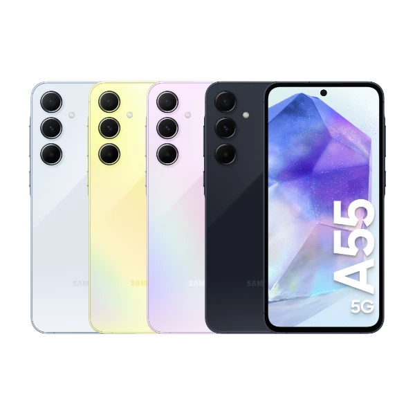 Samsung Galaxy A55 5G 128 GB, Awesome Lilac - Power.no