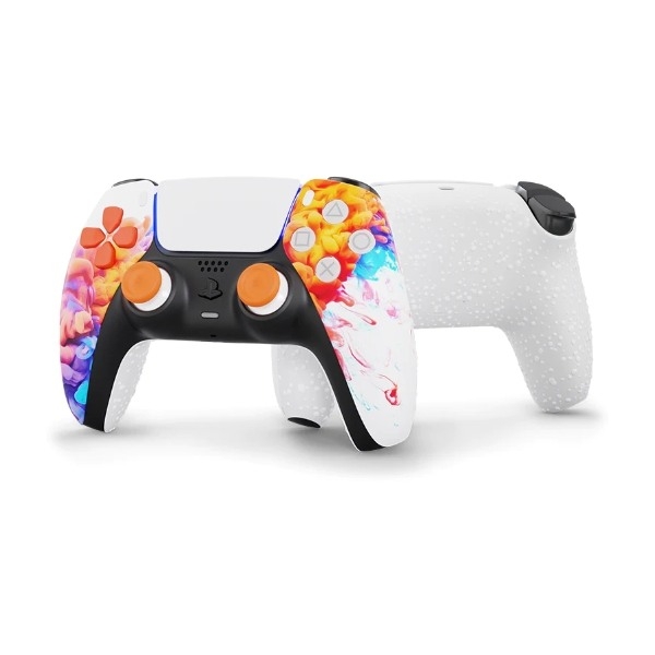 King controller PS5 Color Splash controller, hvid - POWER.dk