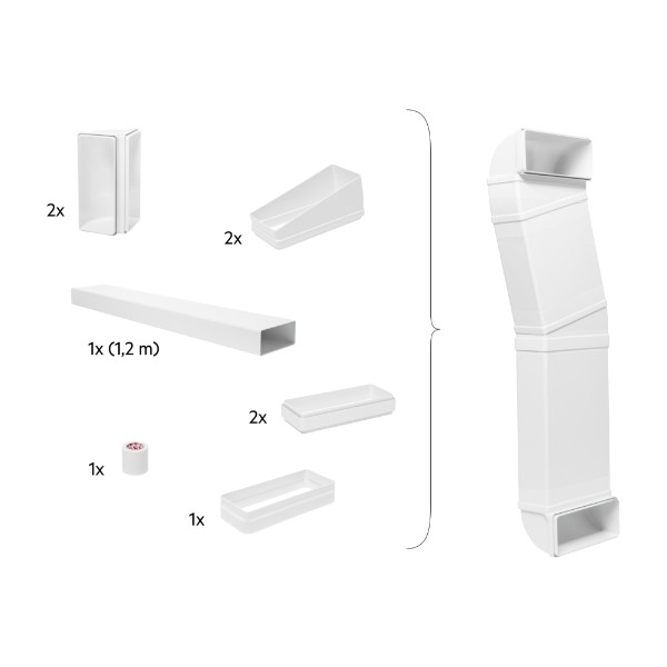 Tilbehør til platetopp med integrert ventilator - Power.no