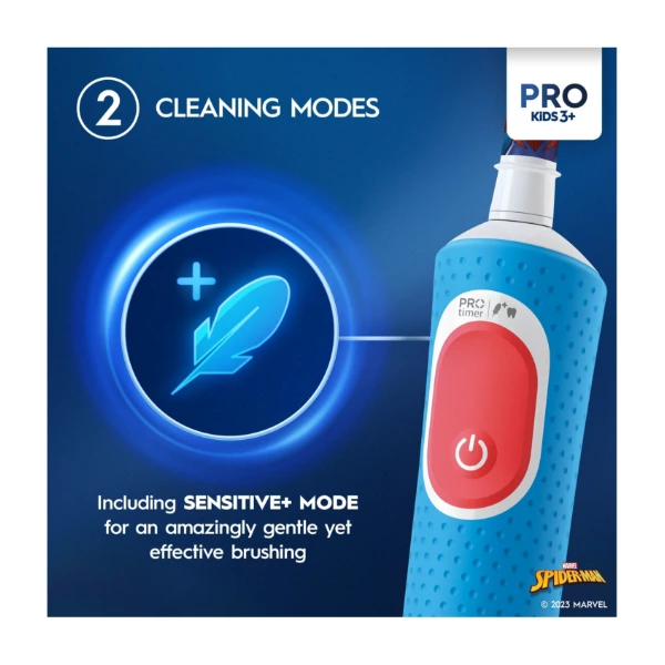 Oral-B vitality Pro Kids sähköhammasharja, spiderman - Power.fi