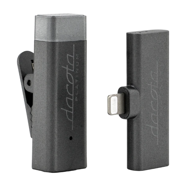 Dacota Platinum MFi trådløs Lavalier-mikrofon lightning - Power.no