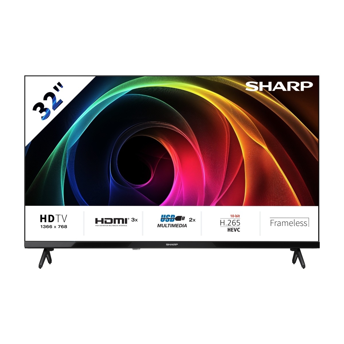 Sharp 32" HD TV 32HA1205E - Power.fi
