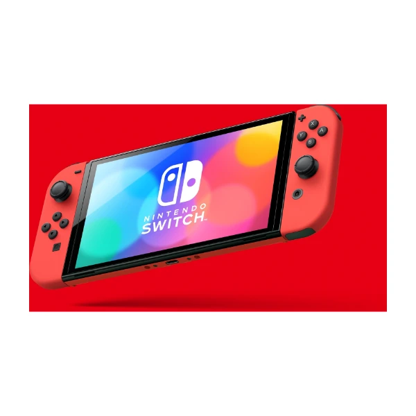 Nintendo Switch OLED pelikonsoli - Mario Red Edition - Power.fi