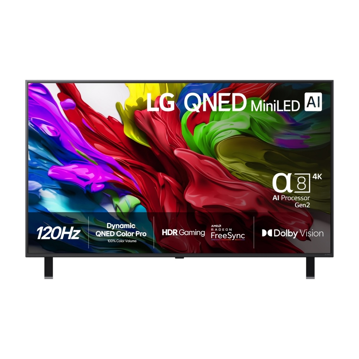LG 55" 4K QNED evo Edge MiniLED TV 2025 55QNED85A6C - Power.se