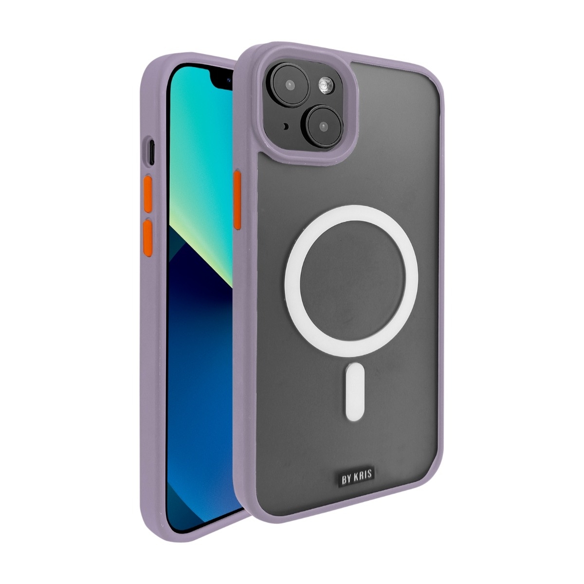 By Kris iPhone 14/13 Drop Cover MagSafe, lys lilla - Punkt1.dk