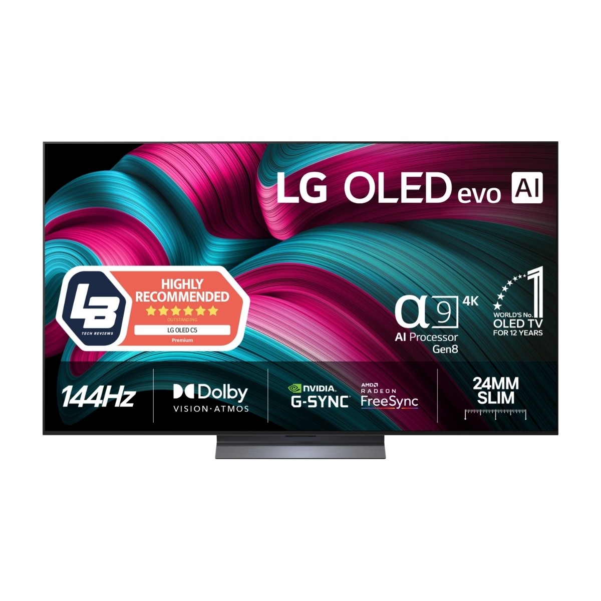 LG 65" OLED evo C5 4K TV 2025 OLED65C54LA - Power.se
